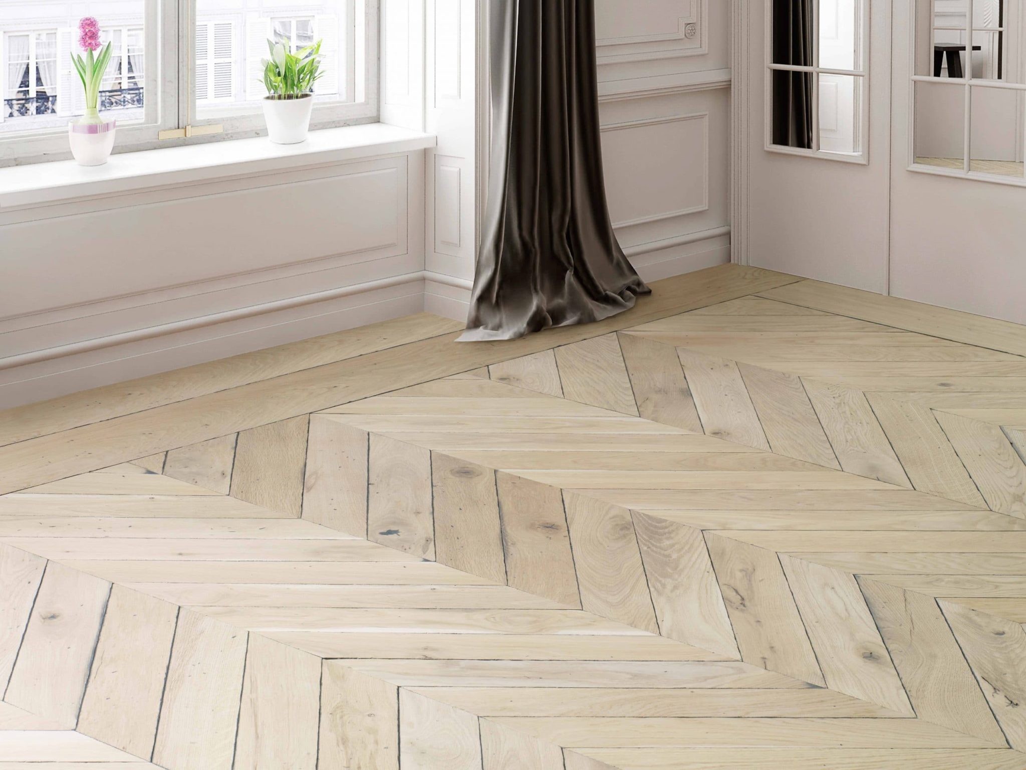 Parquet Point De Hongrie Flottant